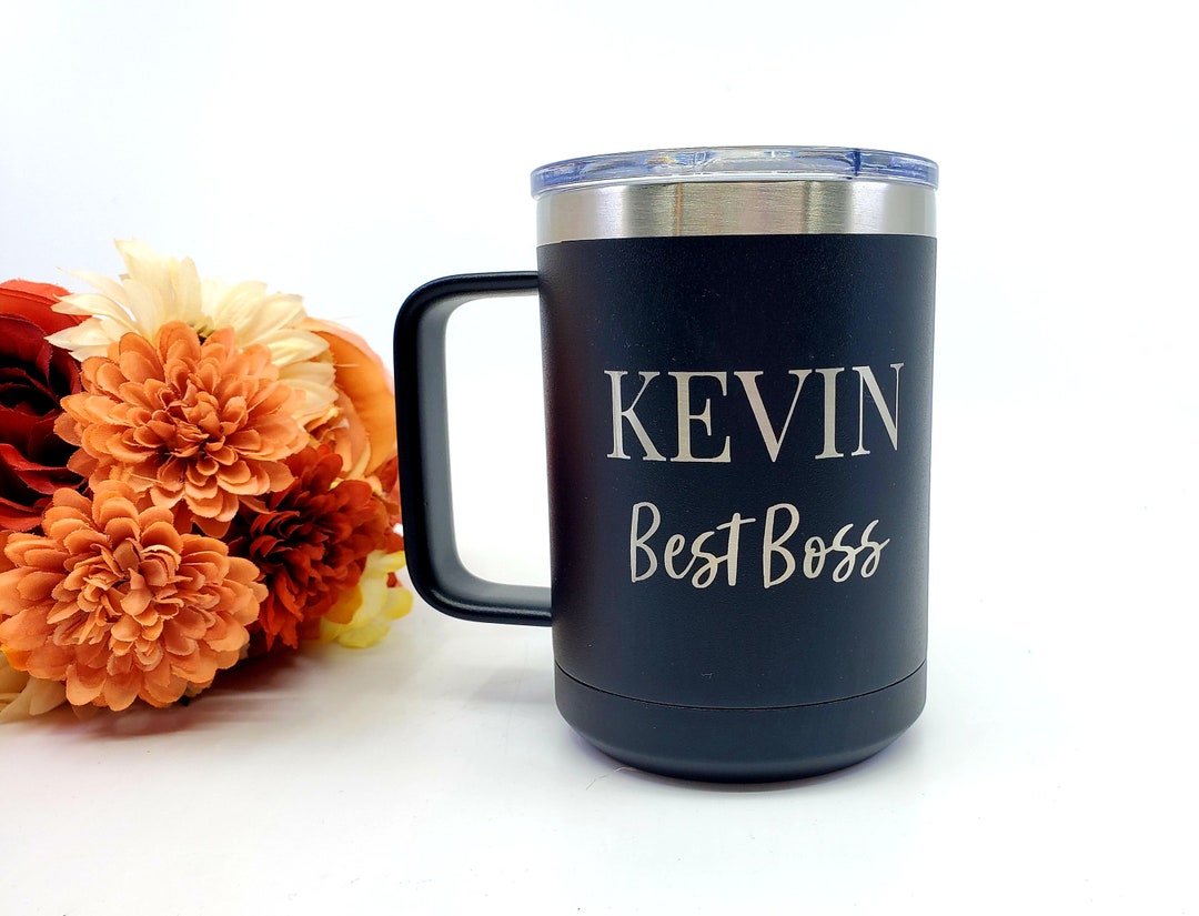 Insulated Coffee Cup, Gift for Boss, Stainless Steel Coffee Cup, Coffee ...