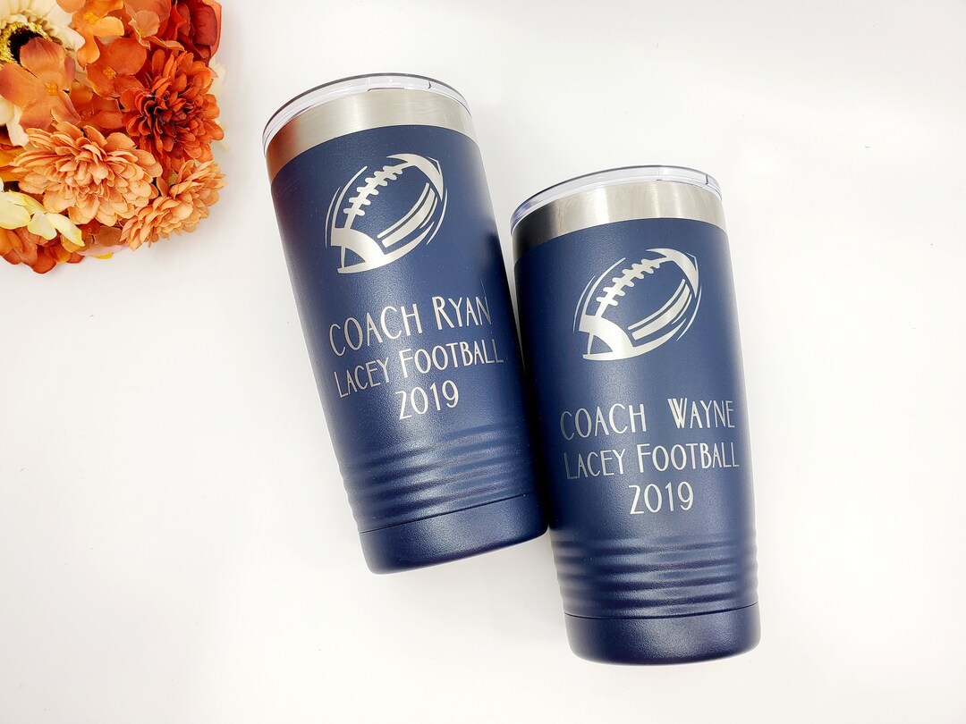 Football Coach Gift, Coffee Tumbler, Dishwasher Safe Coach Mug ...
