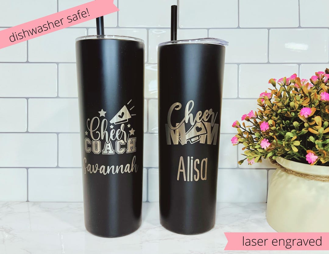 Cheerleader Tumblers, Cheer Mom, Cheer Coach, Cheerleader, Stainless ...