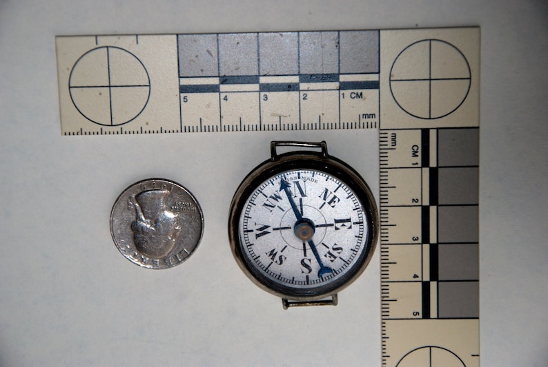 Early 20th Century Wrist Compass Swiss Made Free US - Etsy