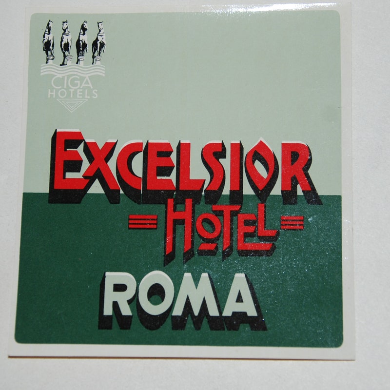 Hotel Luggage Labels - Etsy