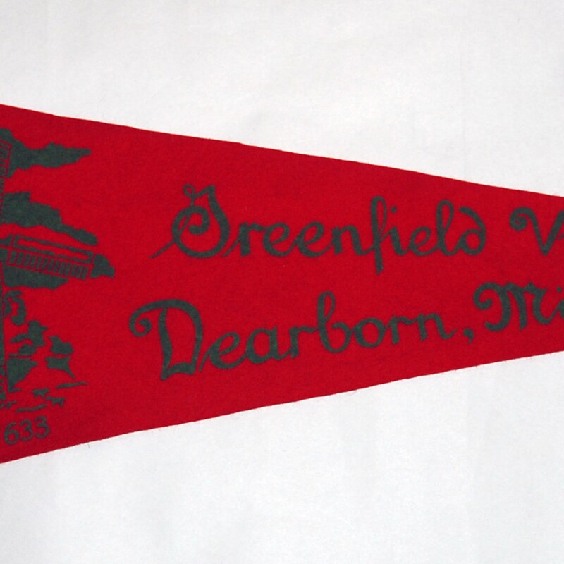 Michigan Felt Pennants - Etsy