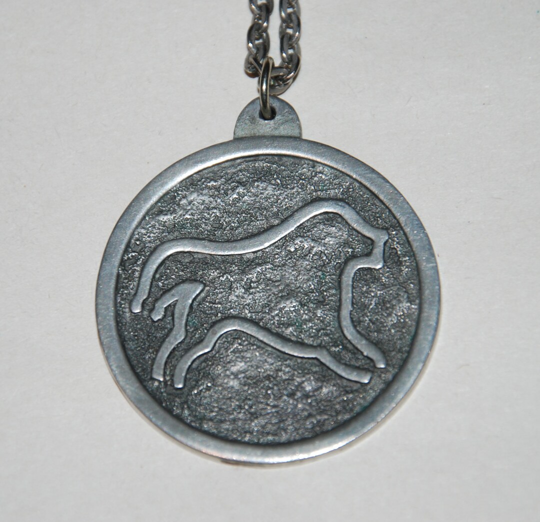 MCM 1950s-'60s Era Jorgen Jensen Denmark Pewter Zodiac Taurus Pendant ...