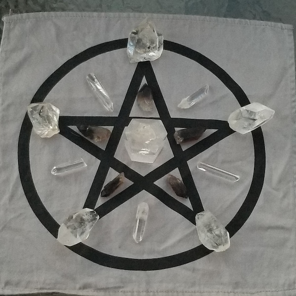 Pentacle Crystal Grid - Etsy