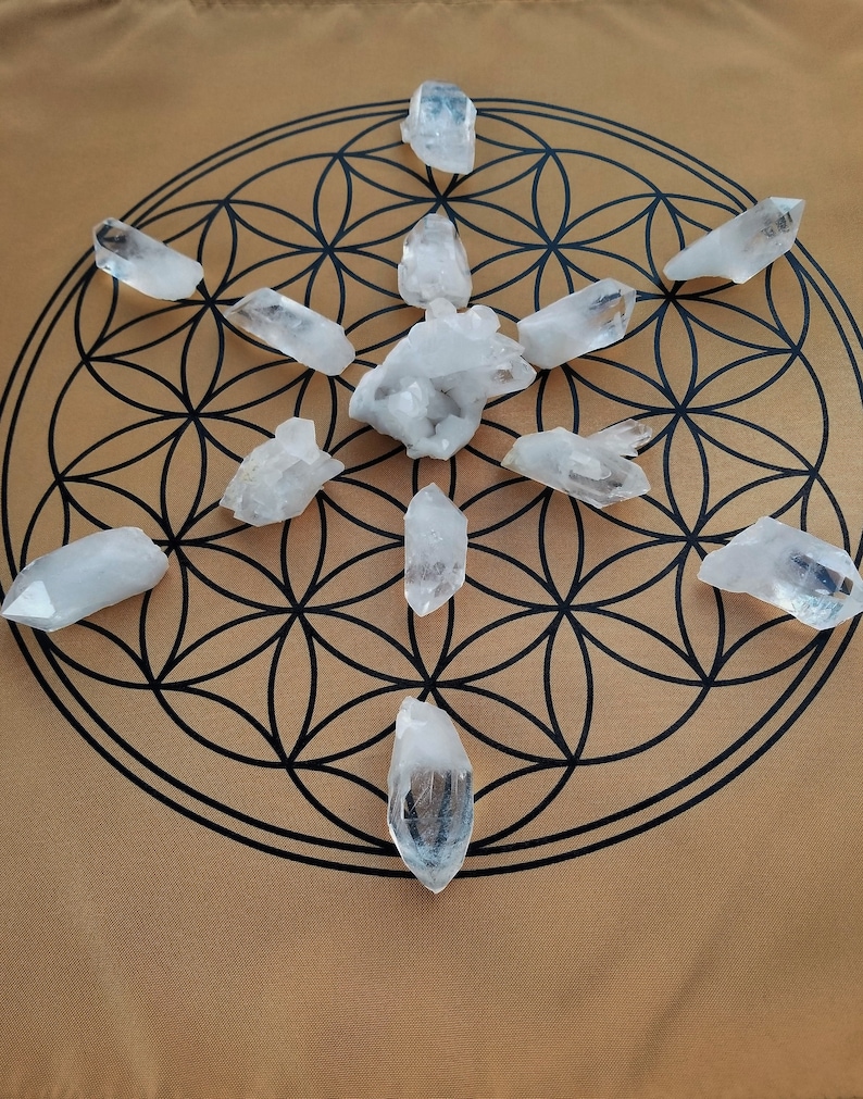 Lightworker's Master Crystal Tool Array Reiki Crystals - Etsy