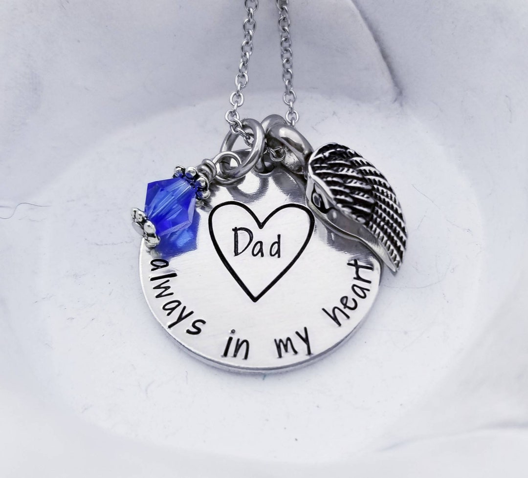 Dad Urn Necklace - Dad Cremation Jewelry - Custom Memorial Jewelry ...