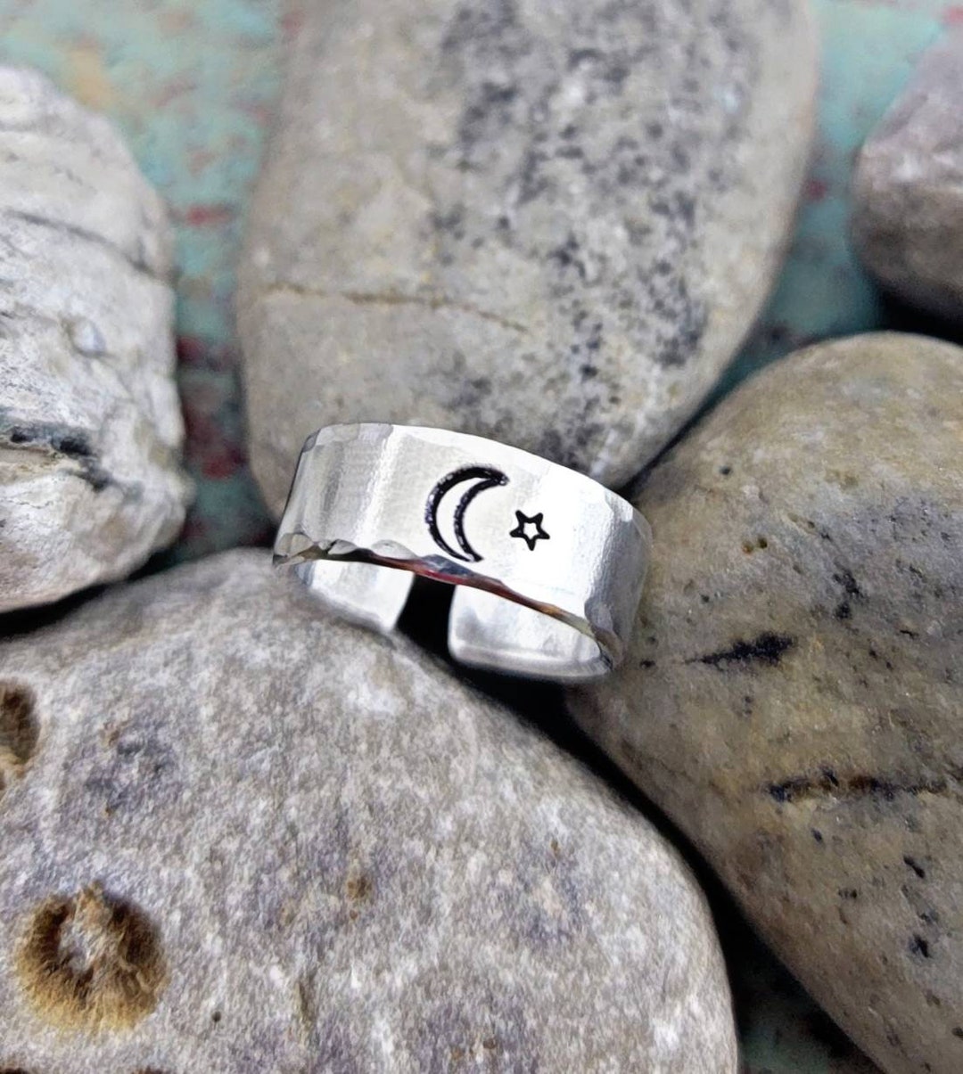 Moon Toe Ring Summer Jewelry Cute Toe Ring Hypoallergenic Non Tarnish ...