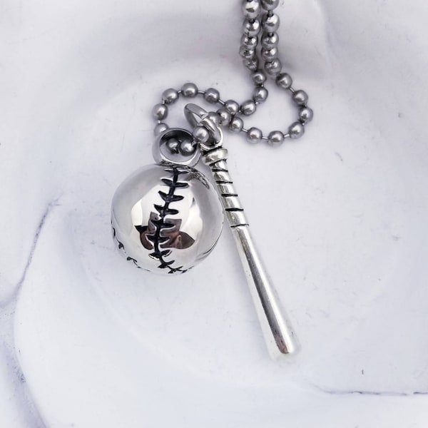 Baseball Son Necklace - Etsy