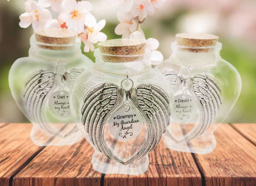 Funeral Flower Jar for Dried Petals - Etsy
