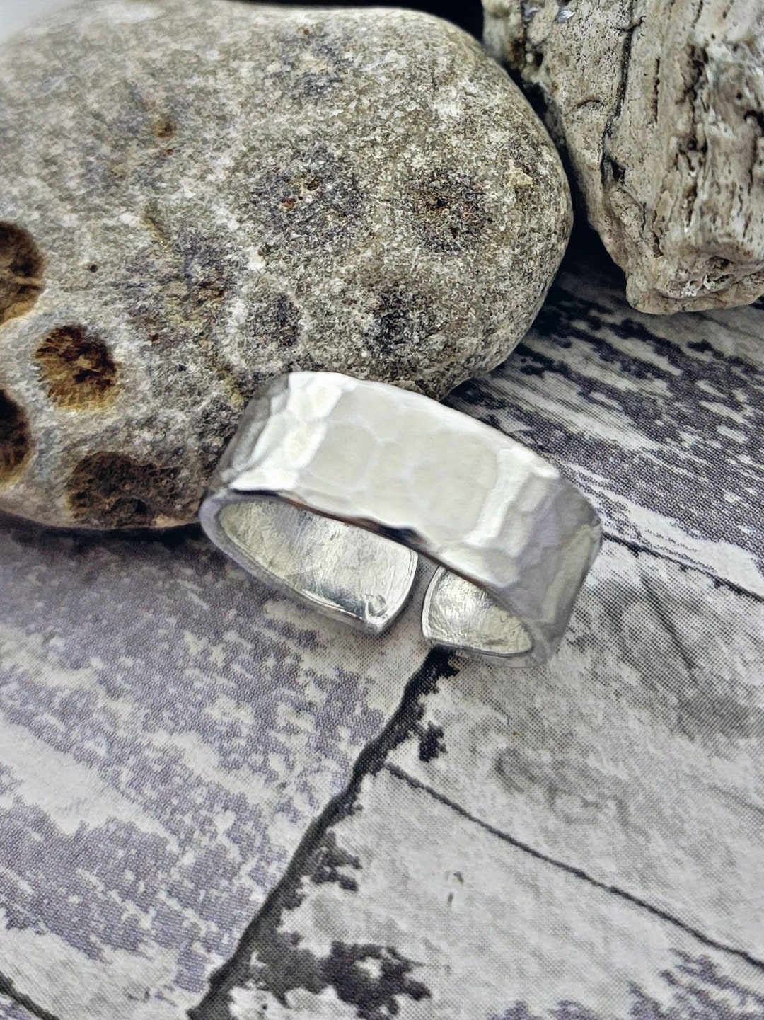 Hammered Toe Ring Summer Jewelry Cute Toe Ring Hypoallergenic Non ...