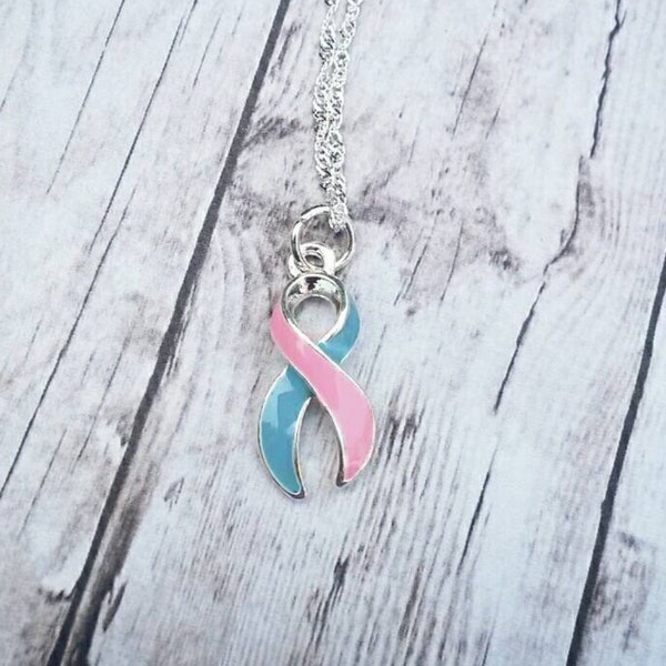 Pink Memorial Ribbon - Etsy