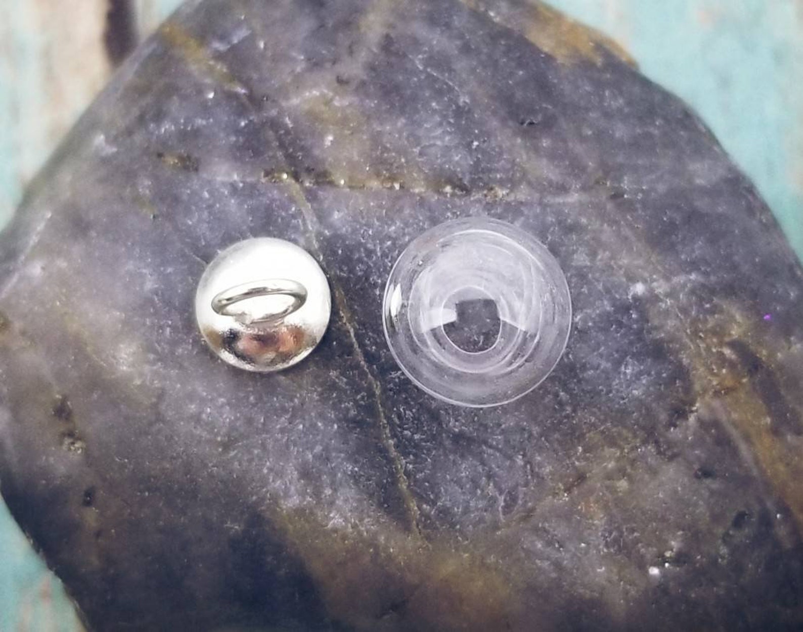 Cremation Orb Initial Necklace DIY Fill at Home Ash | Etsy