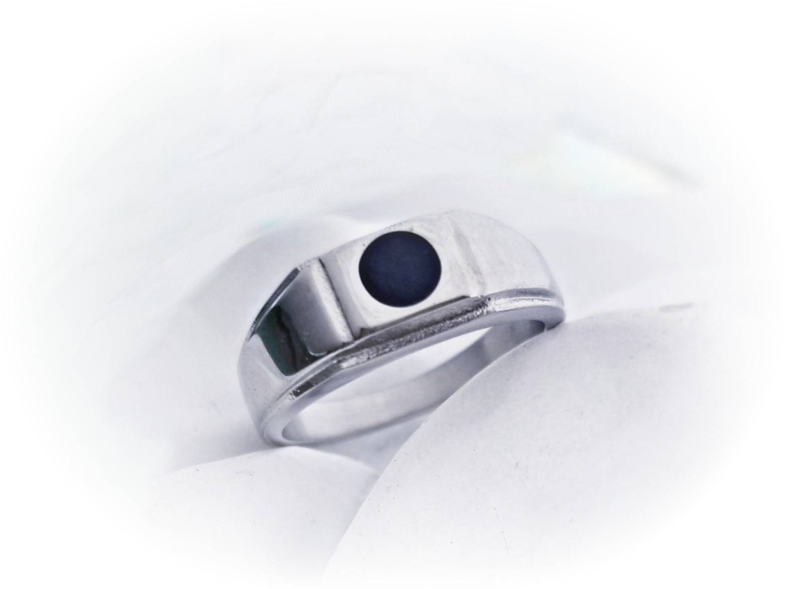 Men's Cremation Ring Made With Ashes Custom Memorial | Etsy