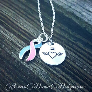Pregnancy Loss Awareness Ribbon - Infant Loss - Stillborn - Miscarriage ...