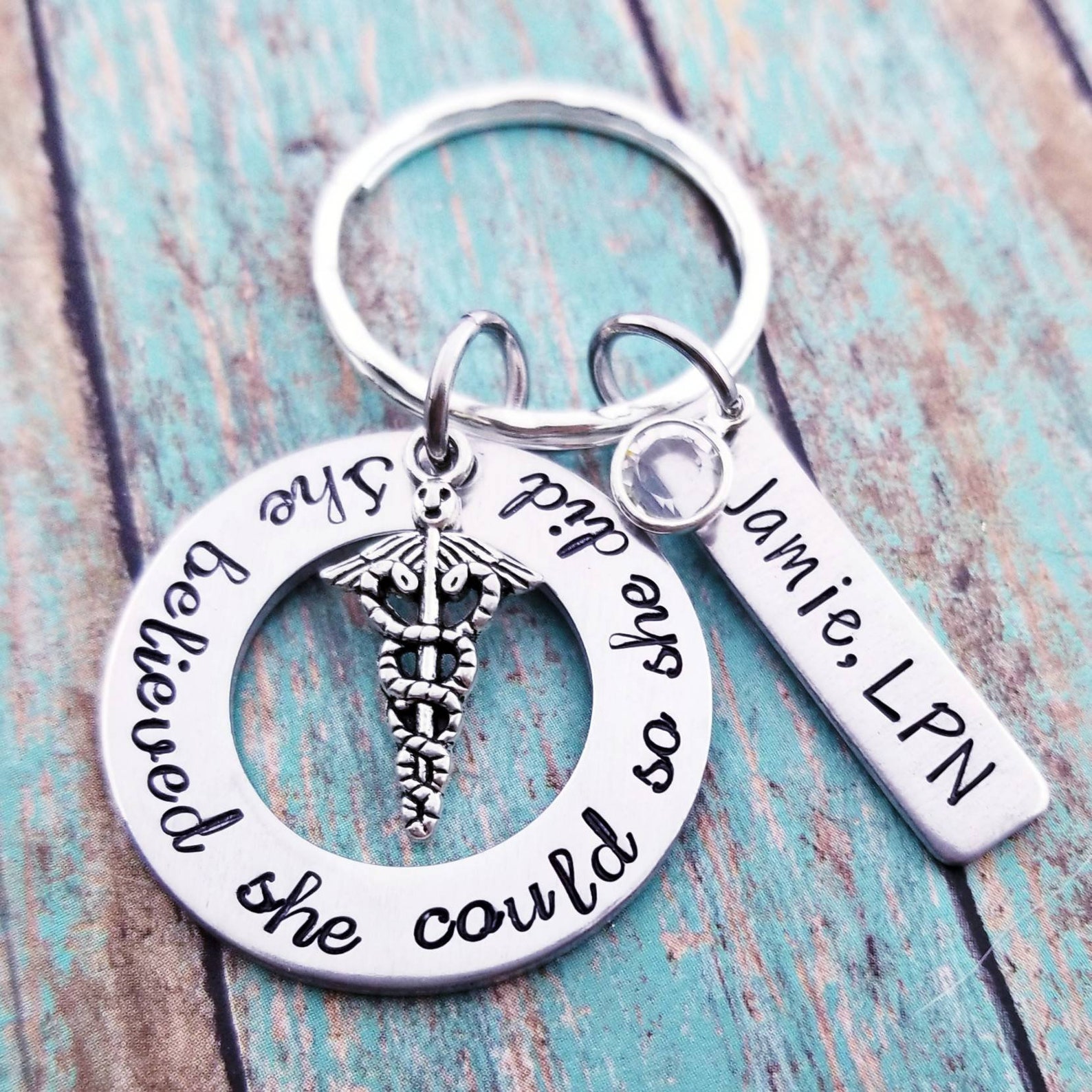 LPN Gift Nursing School Graduate she Believed She Could Do - Etsy