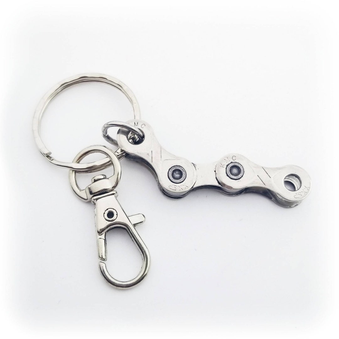 Bike Chain Keychain: Biker, Cyclist, Motorcross Gift - Etsy