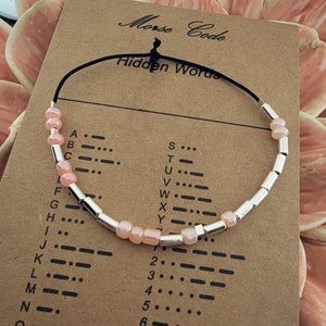 Morse Code Bracelet - Etsy