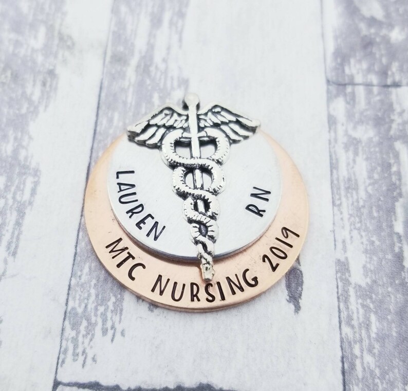 Custom Nurse Graduation Pin RN Pin BSN Nurse Pin Personalized - Etsy