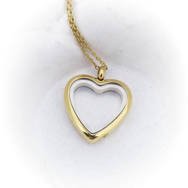 Glass Fillable Lockets 14k - Etsy