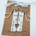 Hooked Bride & Groom Keychain Set of 2 Wedding Gift Bridal Shower Gift ...
