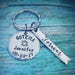 Gotcha Gift - Bonus Daughter or Son Key Chain - Gotcha Date Anniversary ...