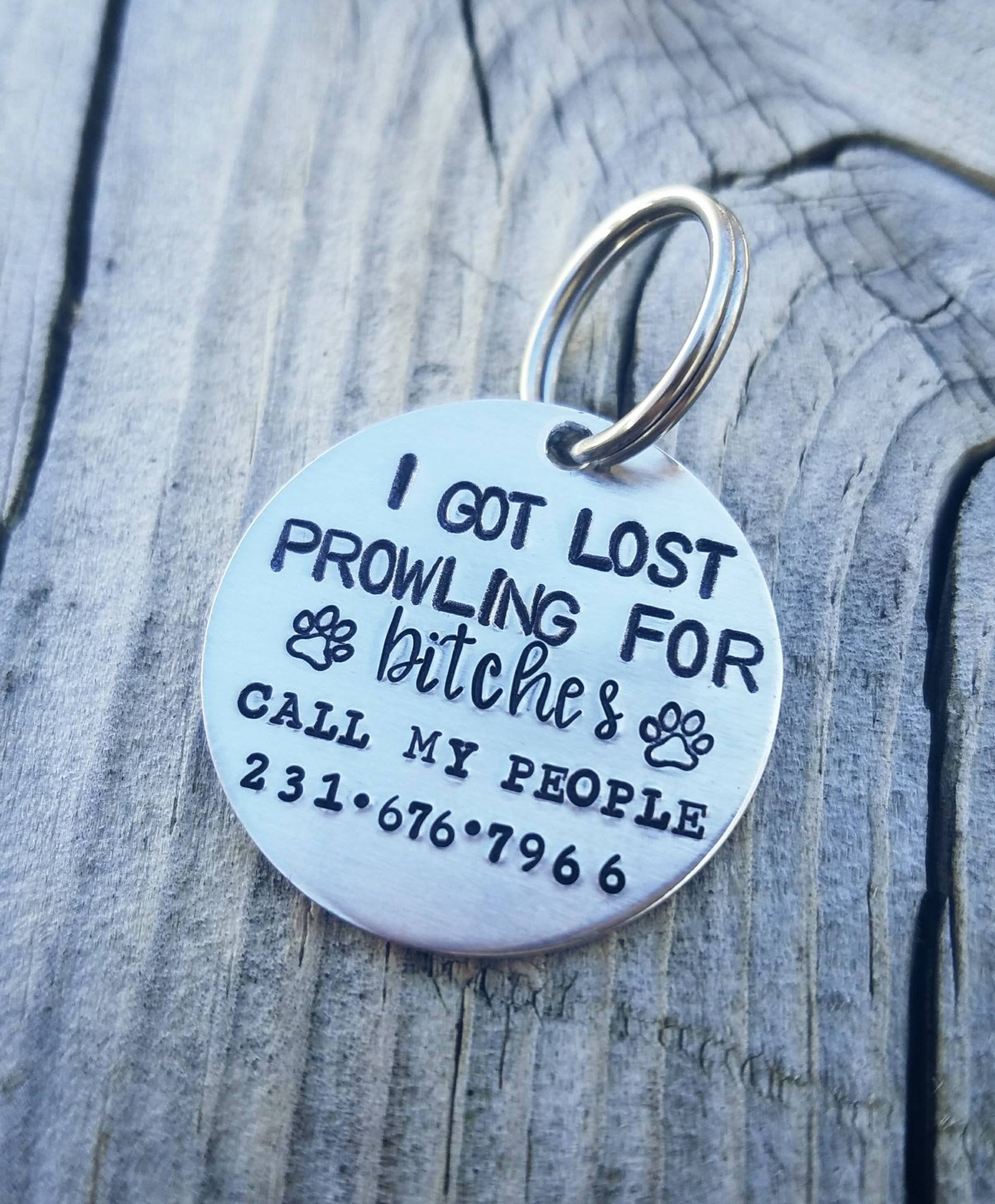 I Got Lost Prowling for Bitches Pet ID Tag Funny Pet Tags - Etsy Australia