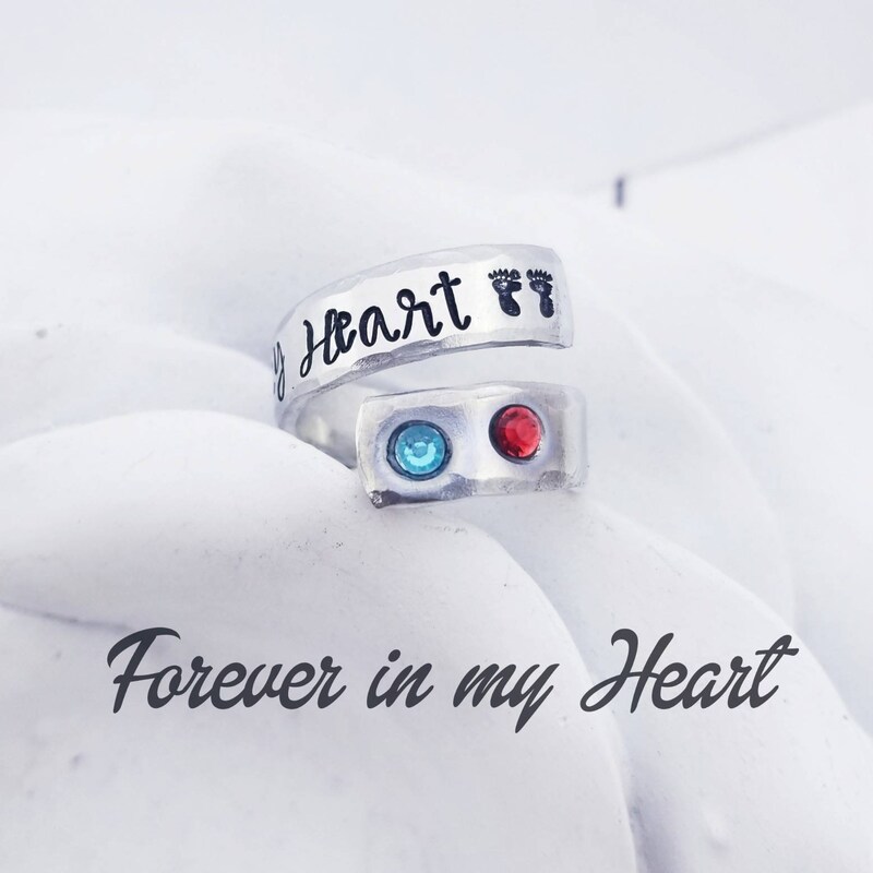 Miscarriage Ring - Etsy