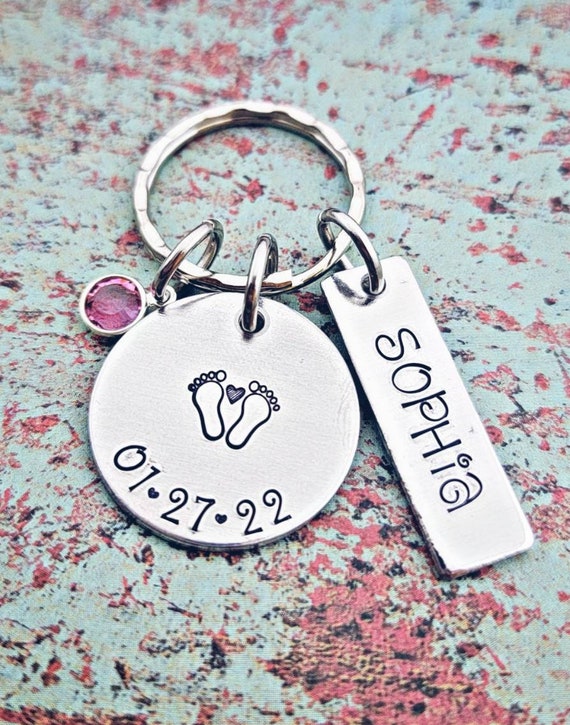 Custom Mom Gift Silver New Baby Keepsake Child Loss - Etsy