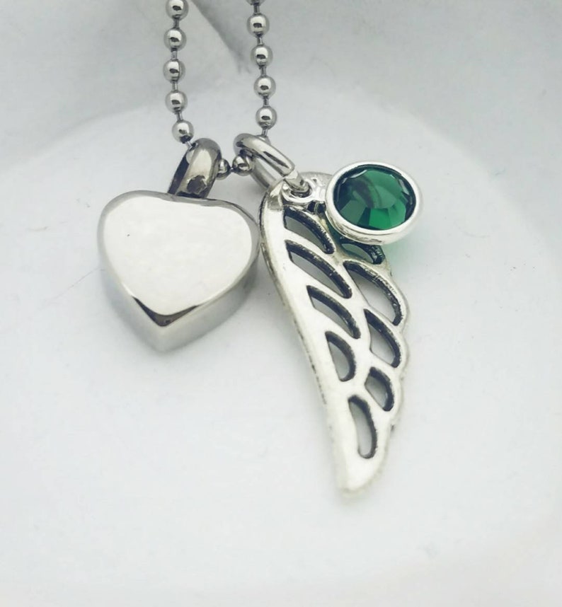 Cremation Jewelry Urn Necklace Heart Urn Jewelry Mom Memorial - Etsy