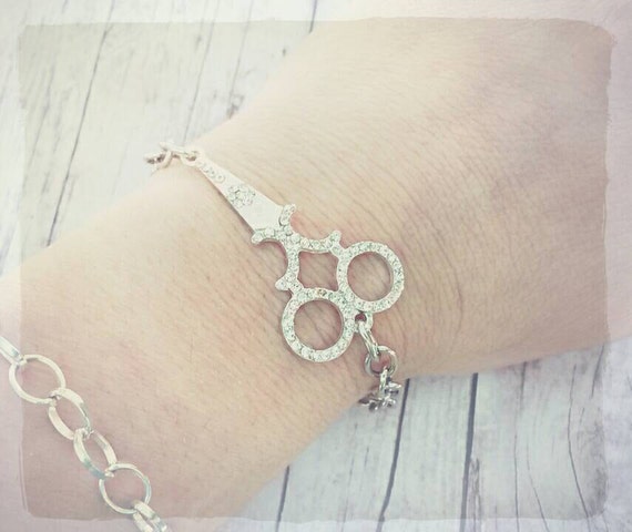 Rhinestone Scissors Bracelet Hairdresser Cosmetologist - Etsy