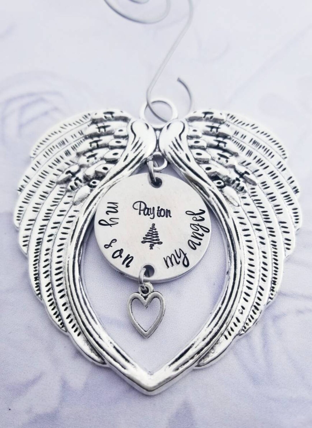 Personalized Memorial Ornament - Christmas Tree Ornaments- in Memory of ...