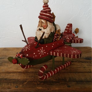 Airborne Santa - Etsy