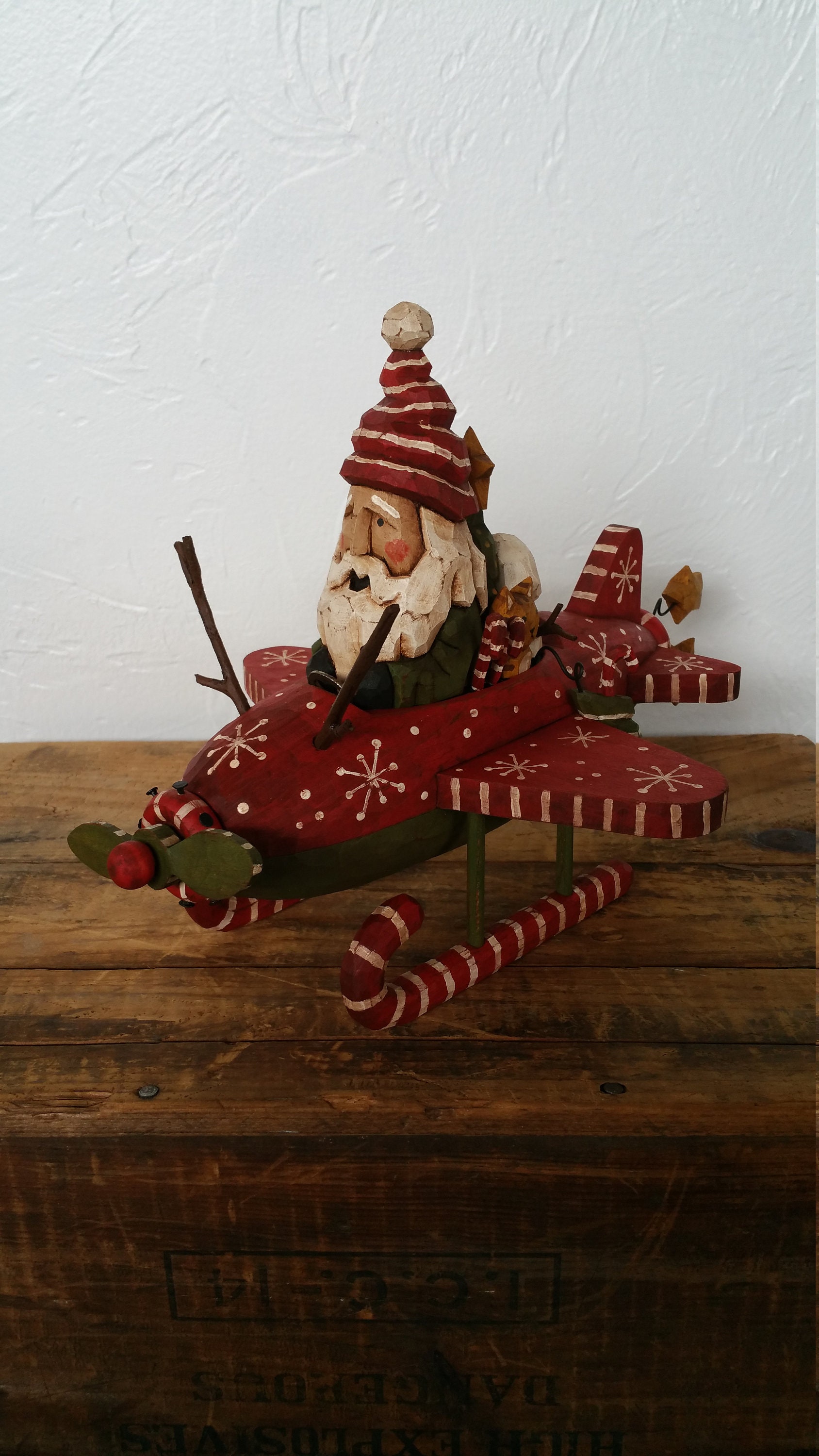 Airborne Santa - Etsy