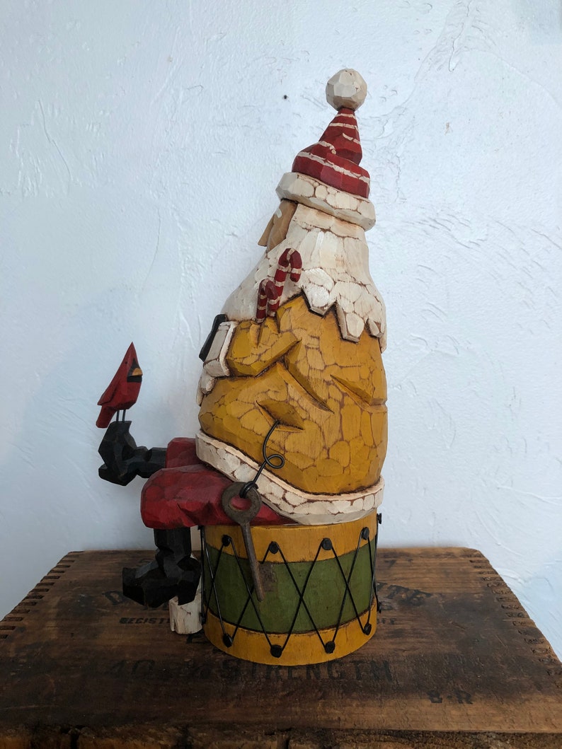 Jolly Cardinal Santa - Etsy
