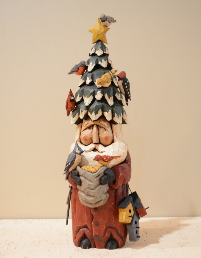 Tree Top Santa - Etsy