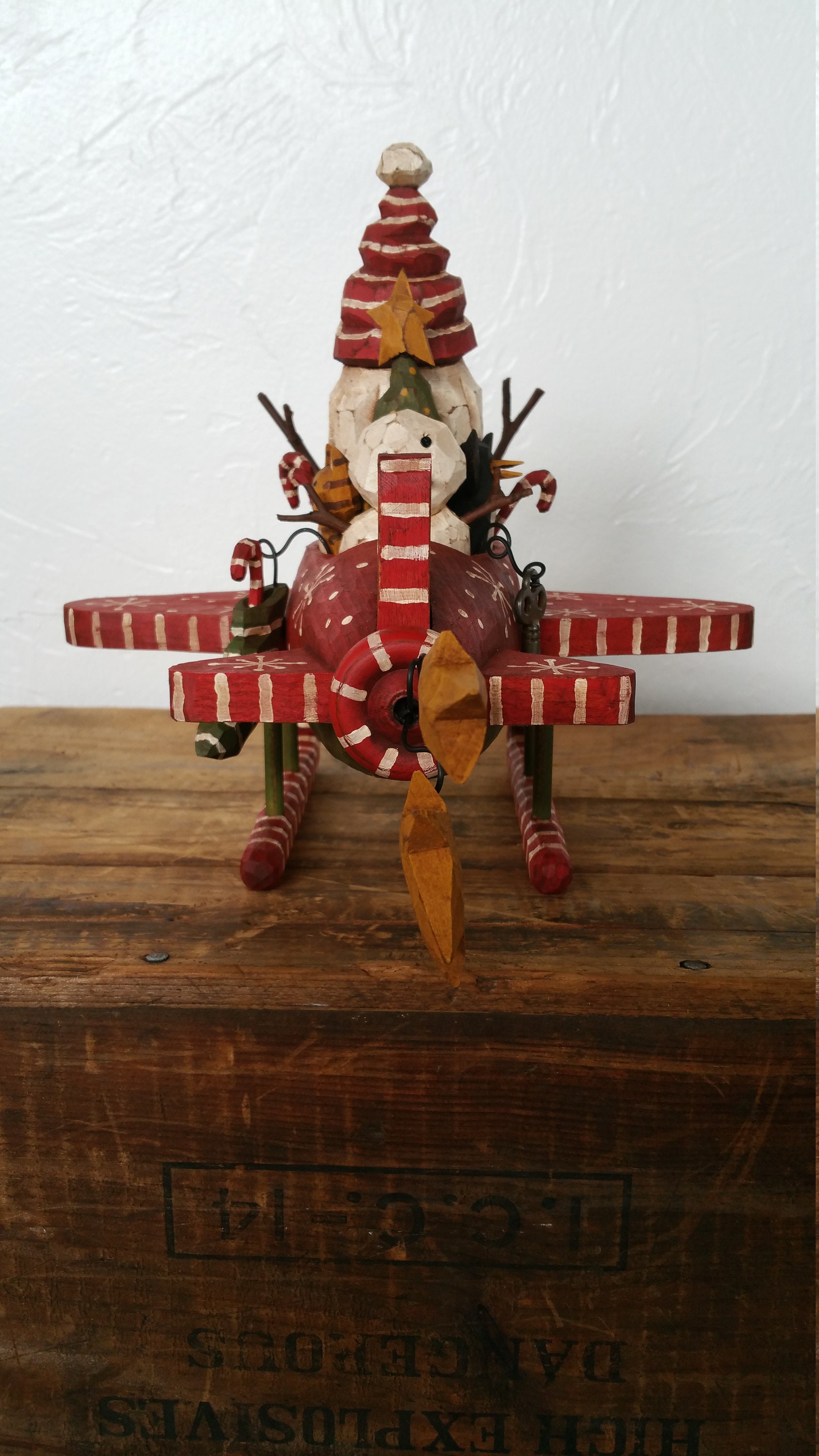Airborne Santa - Etsy