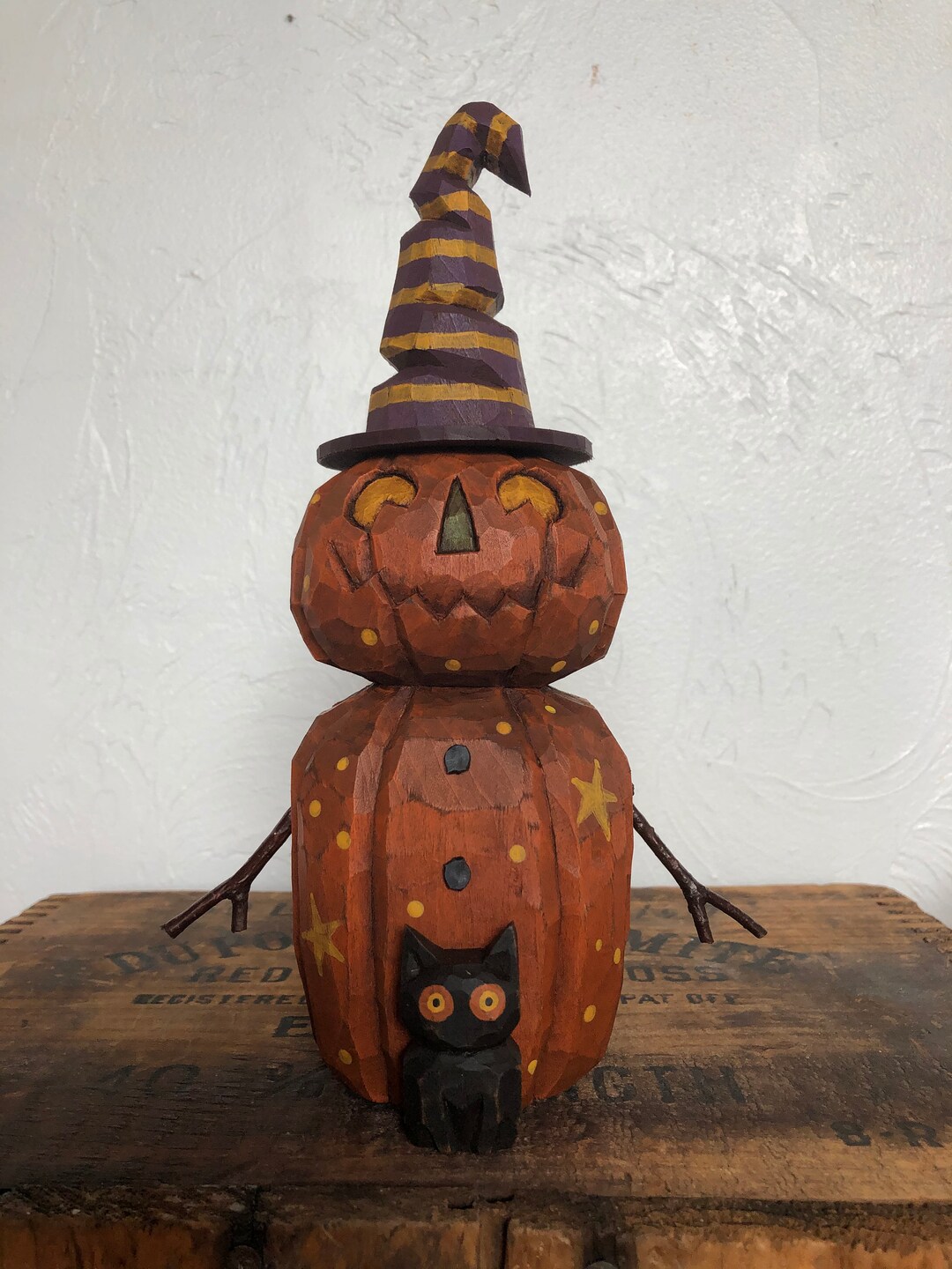 Happy Jack-o-man - Etsy