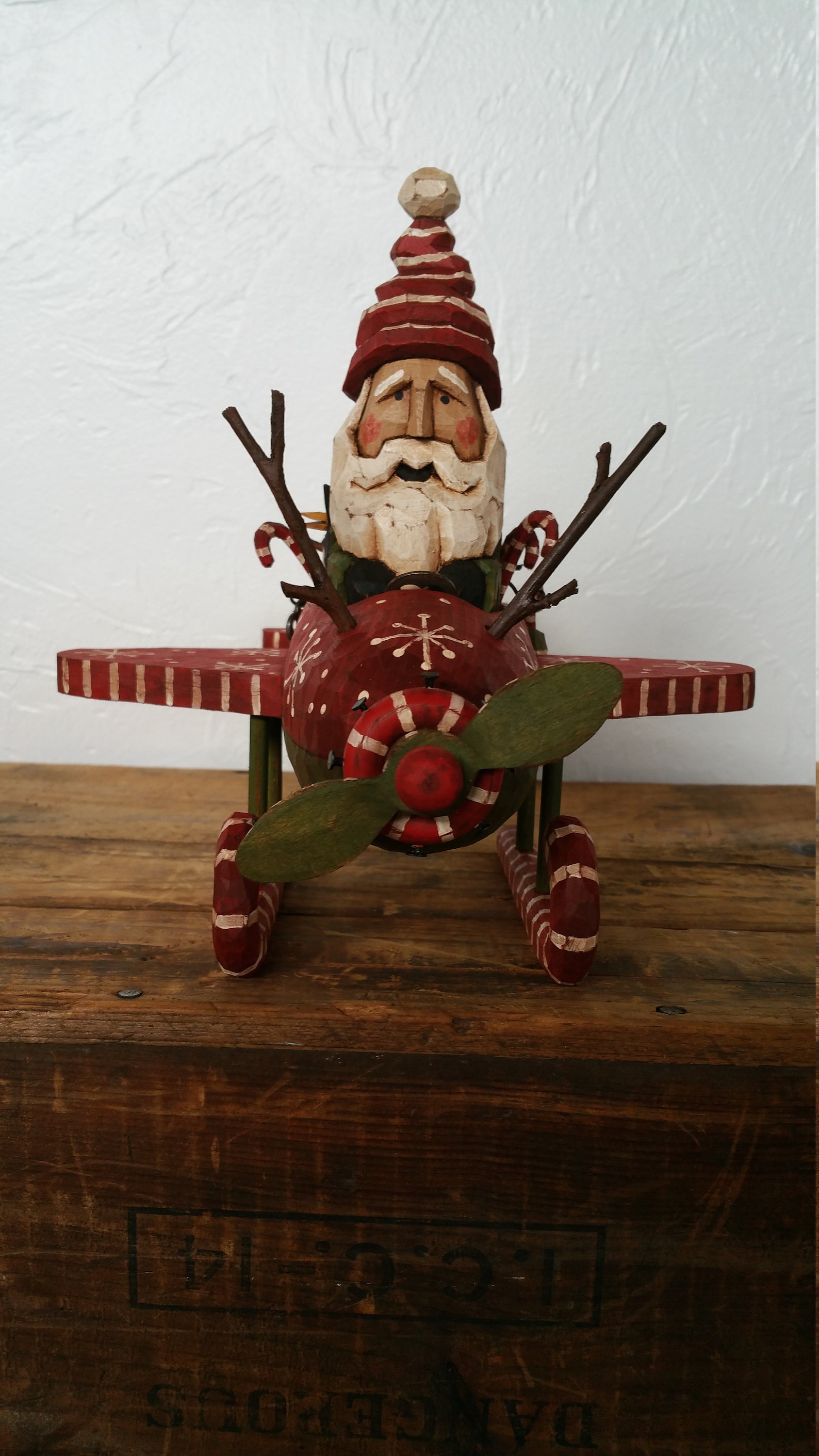 Airborne Santa - Etsy