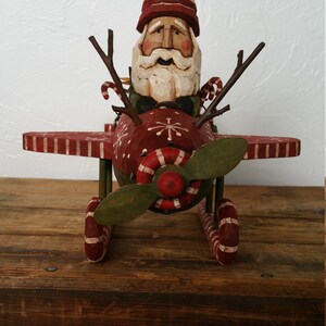 Airborne Santa - Etsy