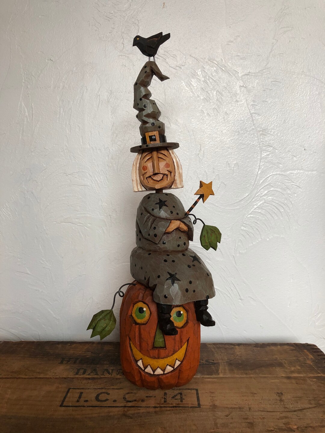 Magical Pumpkin Witch - Etsy