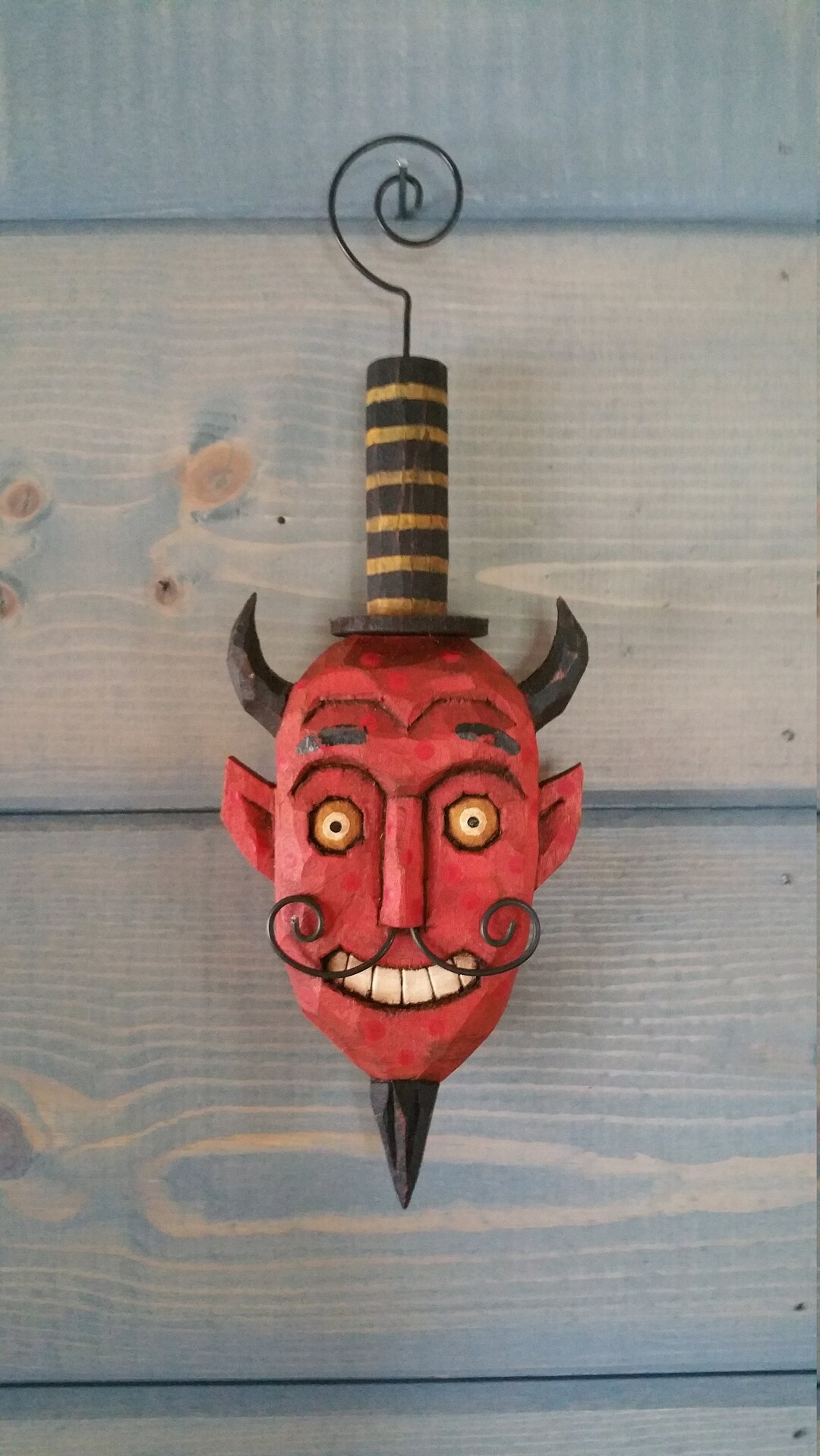 Devilish Demon Ornament - Etsy