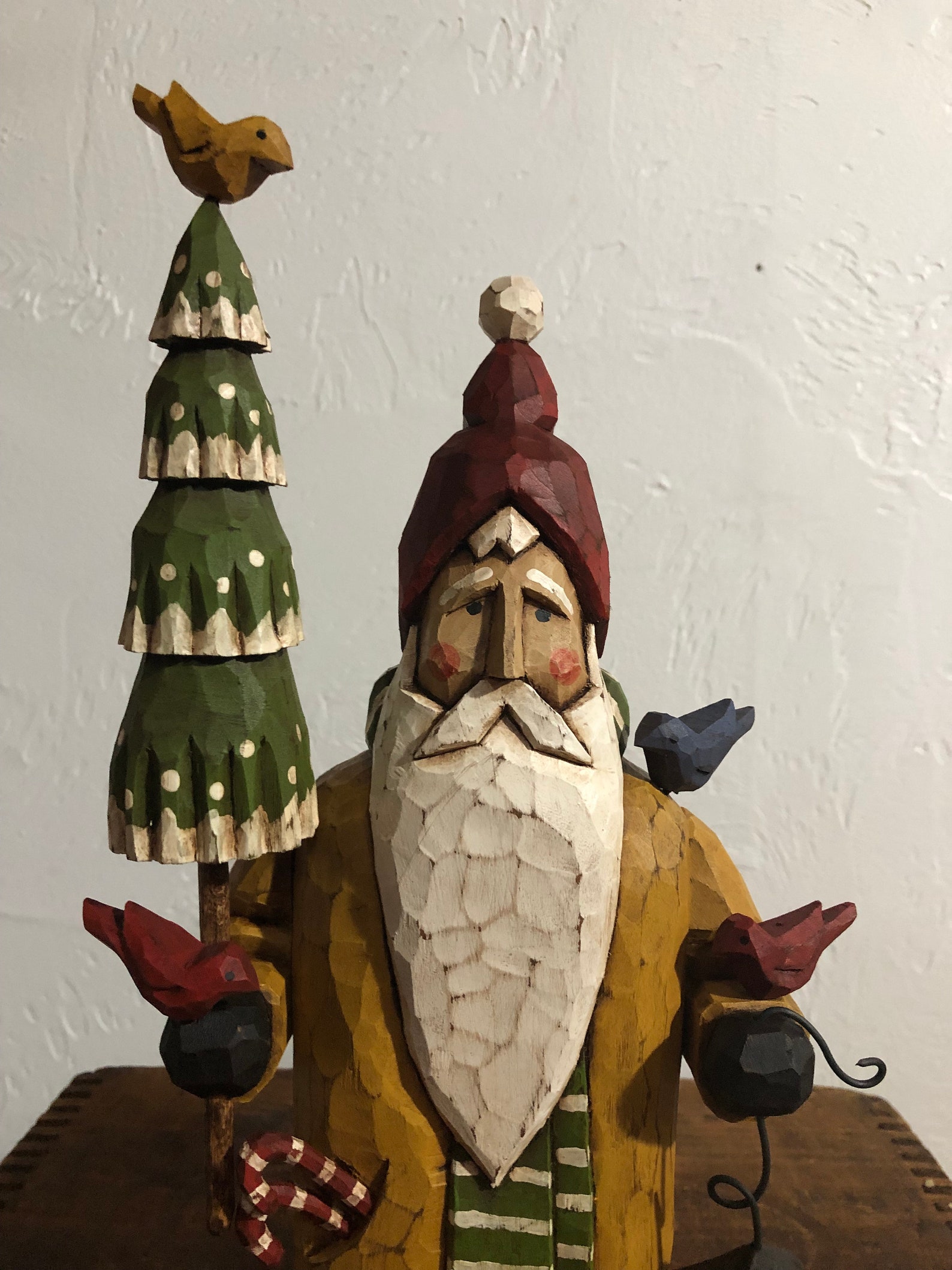 Friend of Birds Santa - Etsy
