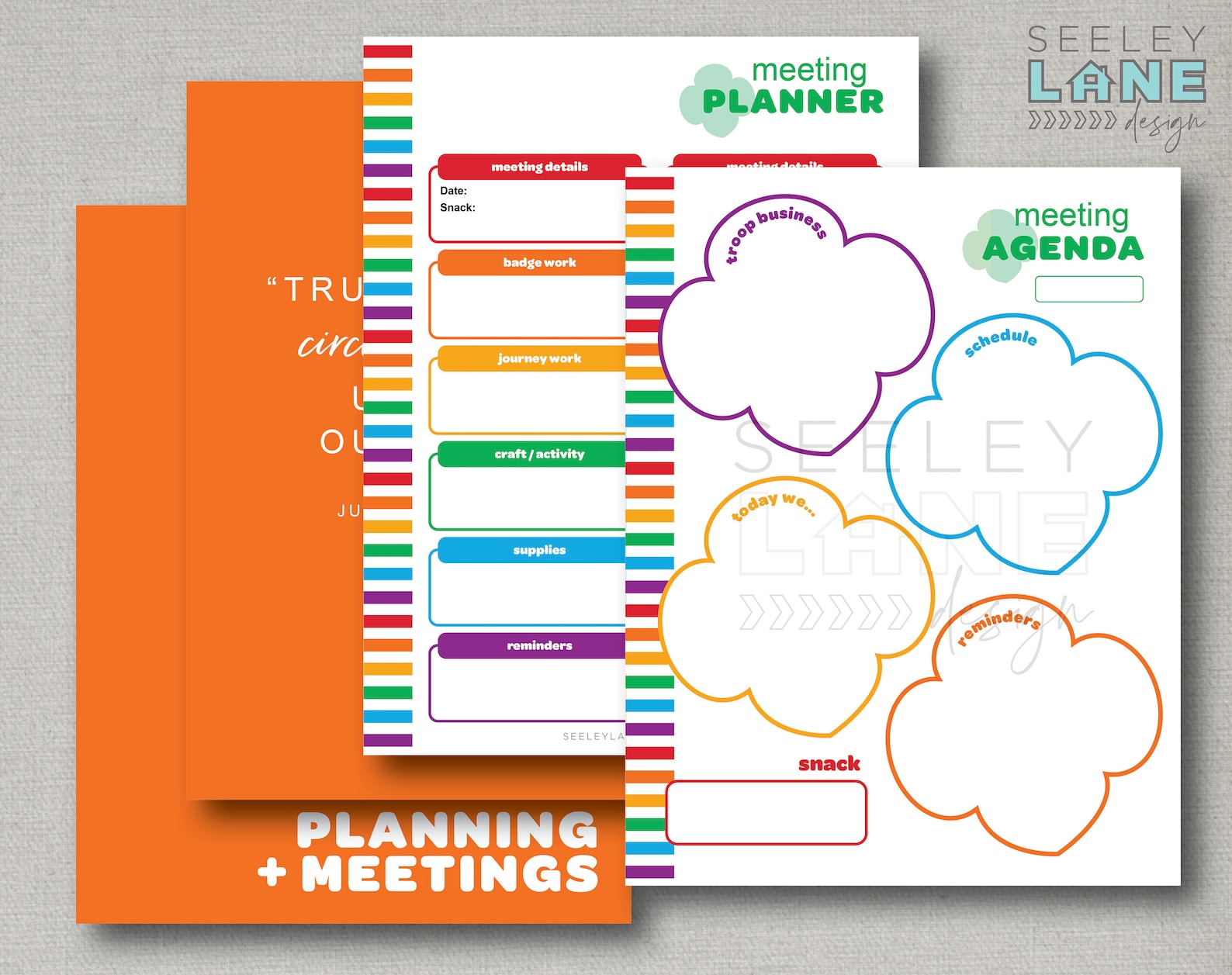 Scout Leader Troop Planner Digital File Instant Download - Etsy
