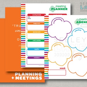 Scout Leader Troop Planner, Digital File, Instant Download - Etsy