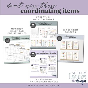 Modern Pastel Classroom Starter Organization Bundle, Meet the Teacher ...