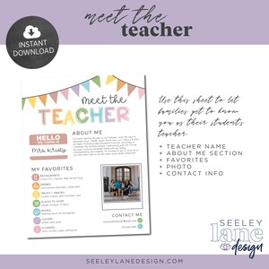 Modern Pastel Classroom Starter Organization Bundle, Meet the Teacher ...