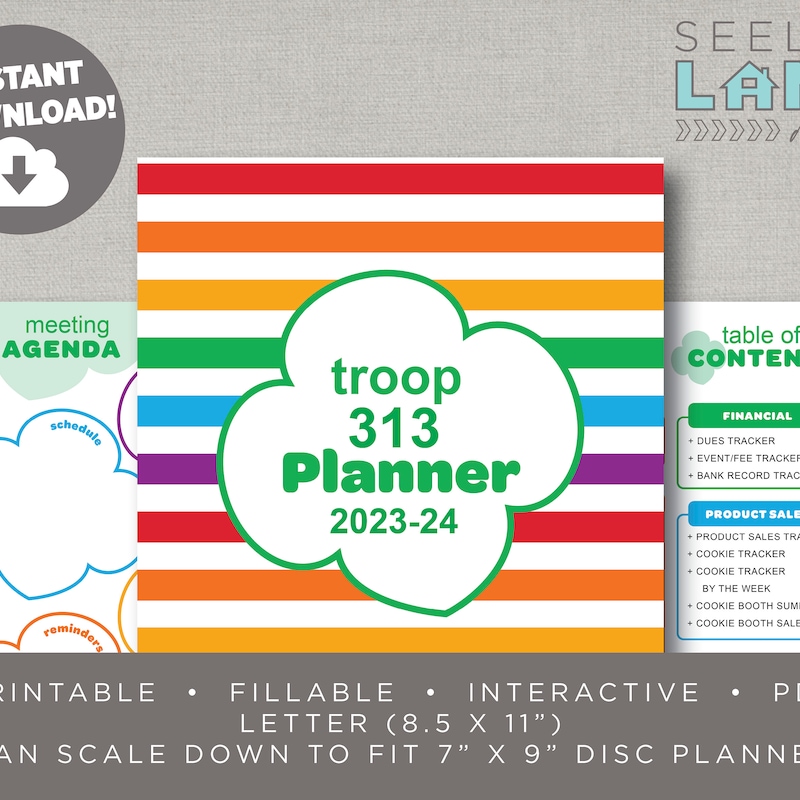 Girl Scout Planner - Etsy