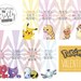 Valentine's Day Printable, Editable Pokémon Bookmark Valentines ...