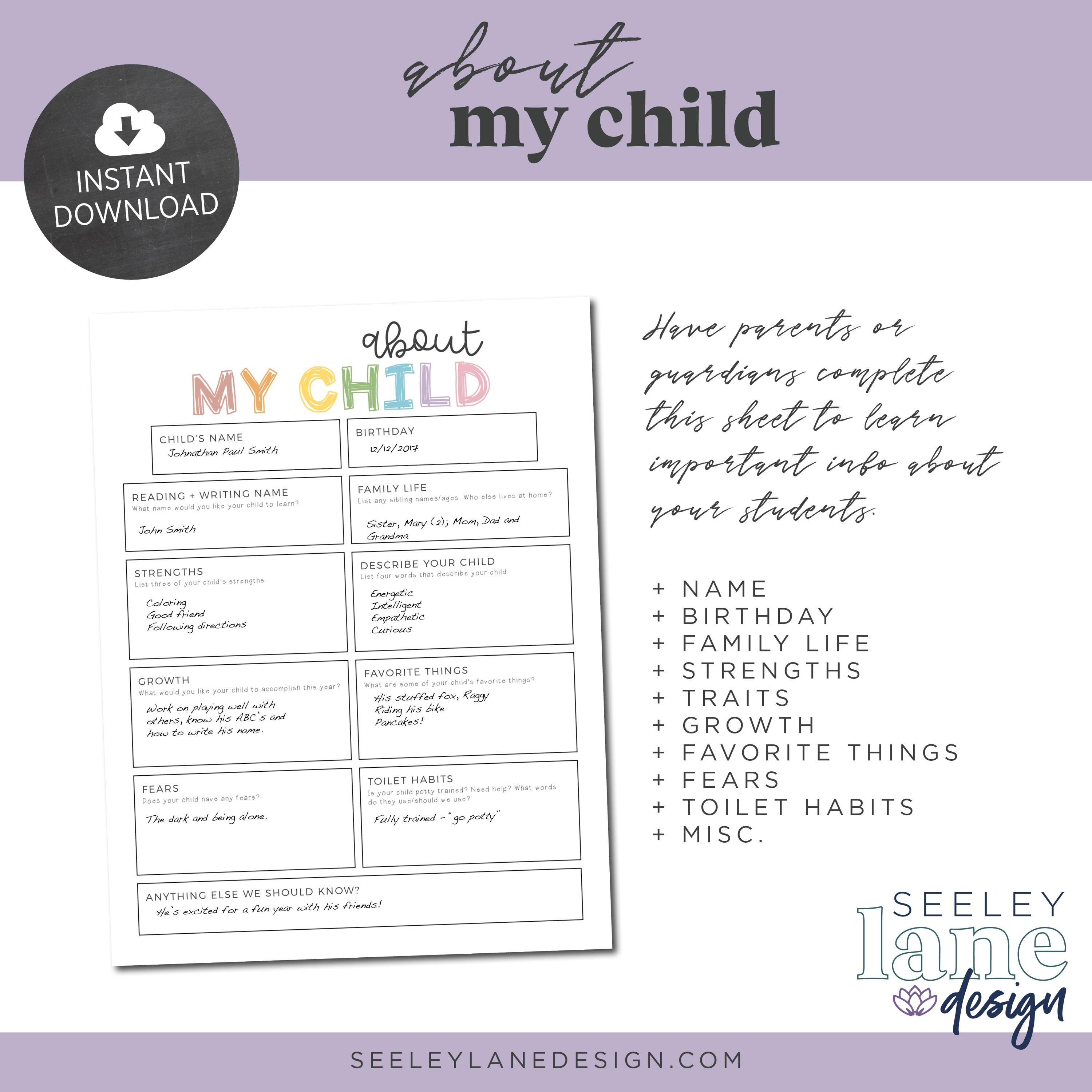 Modern Pastel Classroom Starter Organization Bundle, Meet the Teacher ...