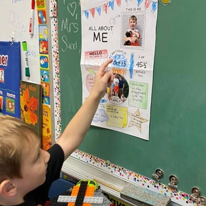 All About Me, Star Student, Student of the Week, Printable Poster ...